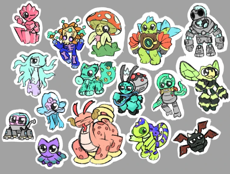 SILLY ETHEREAL ISLAND (all ethereal island monsters from memory!) | Fandom