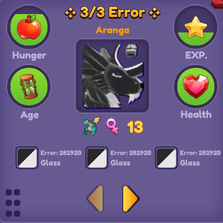 Error dragons i saw in the UC | Fandom