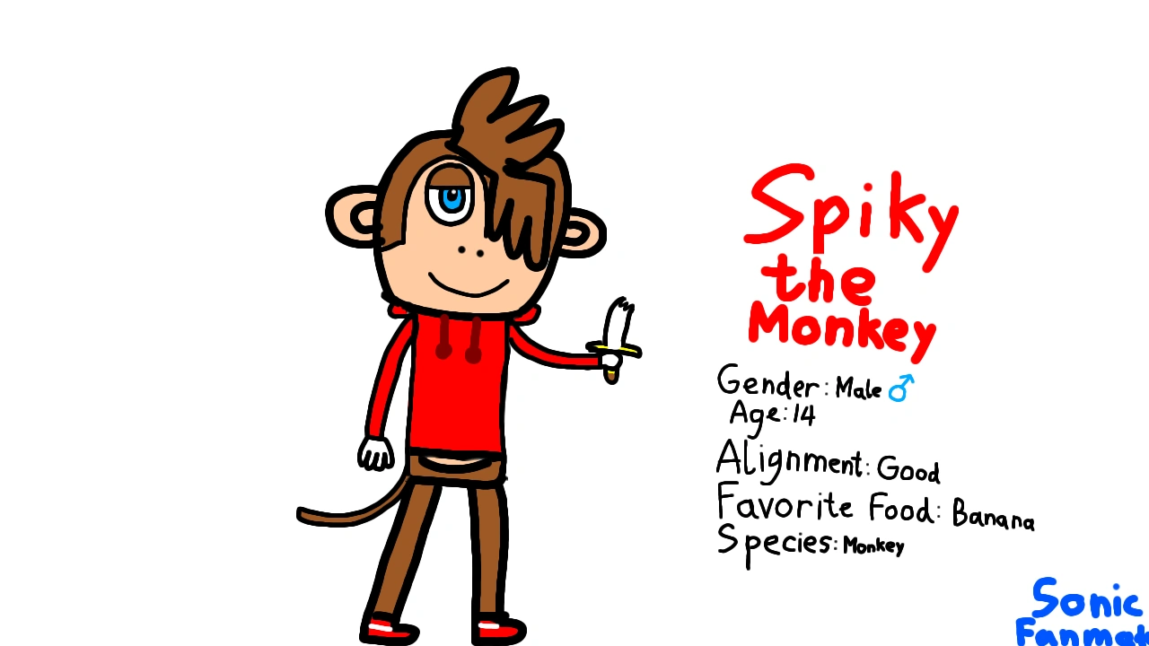 Spiky the Monkey Sonic Fanmade | Fandom