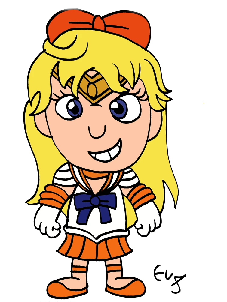 My drawing of Sailor Venus | Fandom