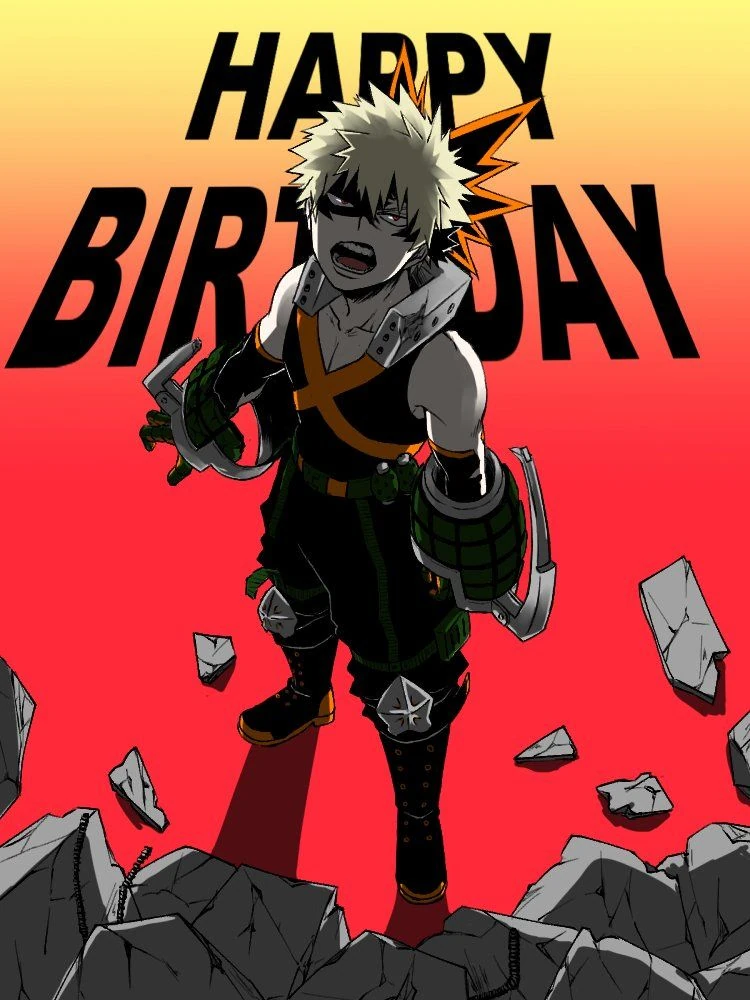 HAPPY BIRTHDAY EXPLOSION BOY!!! | Fandom