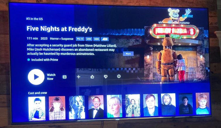 FNaF movie is free for those with amazon prime | Fandom