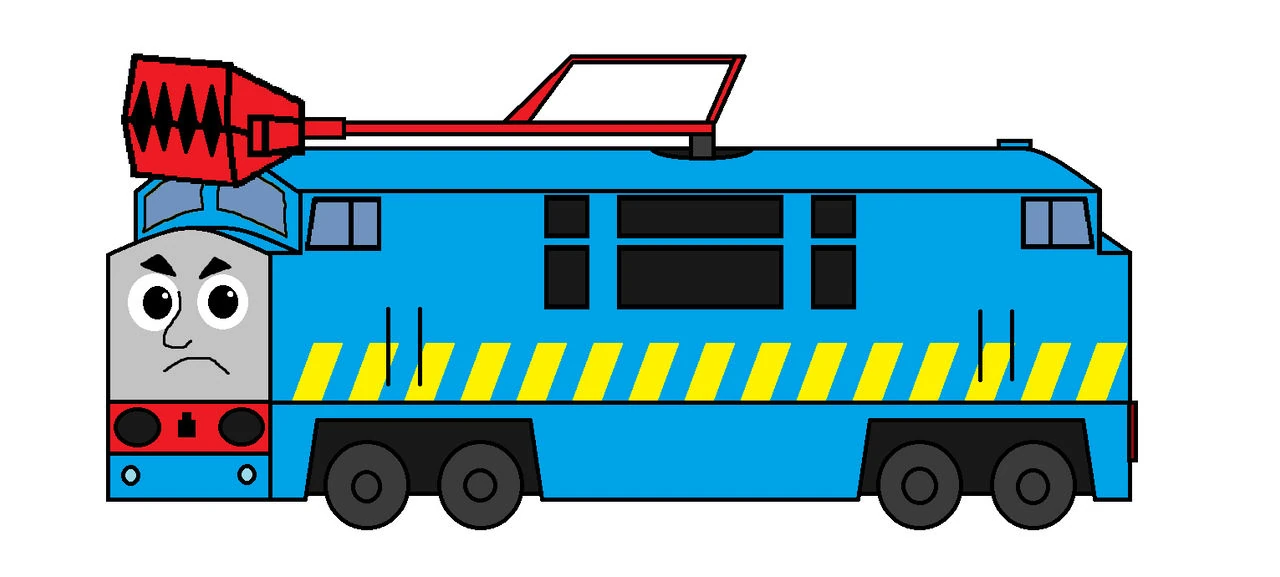 thomas as diesel 10 aka thomas 10 | Fandom