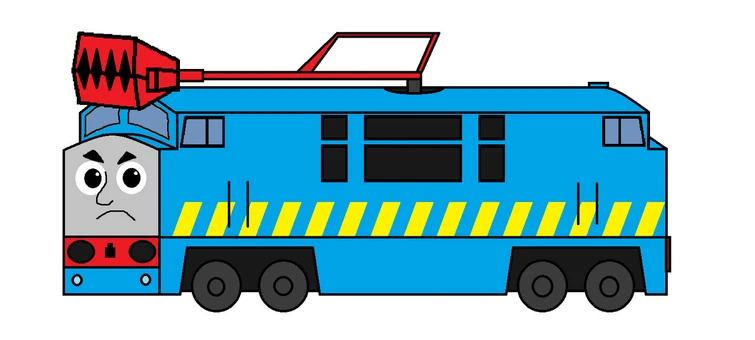 thomas as diesel 10 aka thomas 10 | Fandom