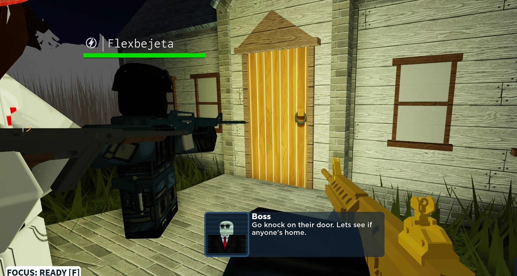 Ok you asked for it Kal this is a picture of the FBI outside your house ...