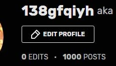Yooo 1k posts!!! | Fandom