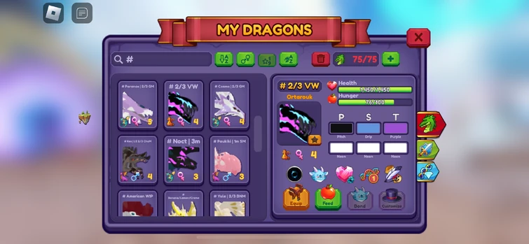 Looking to sell a bunch of themed/random dragons (including an error md) | Fandom