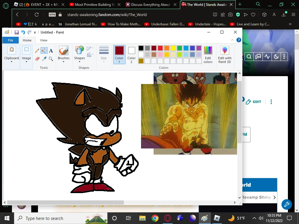 Super sonic copied super saiyan, so why not copy false super saiyan ...
