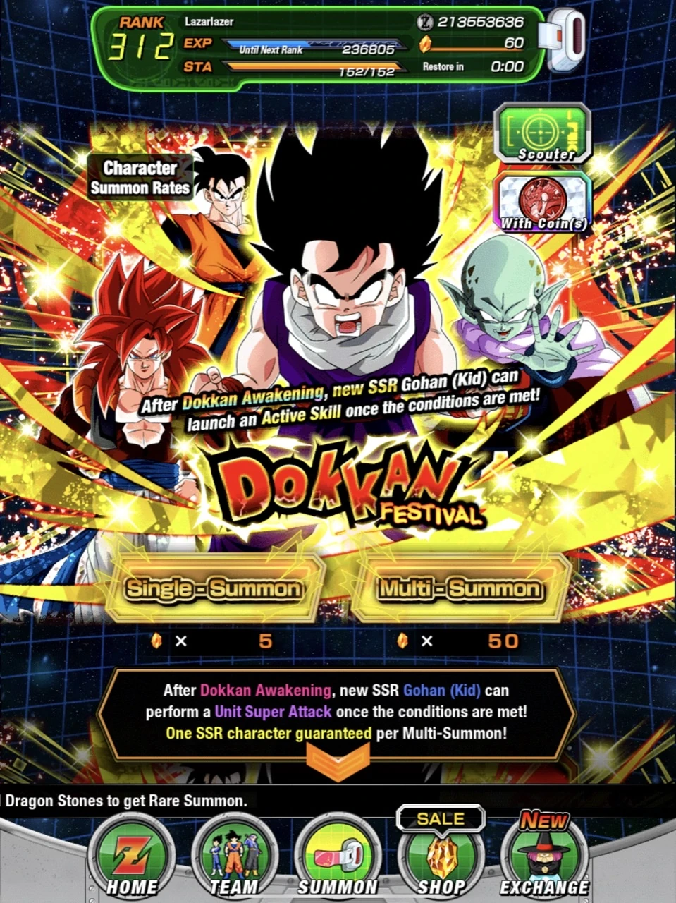Wait I don’t remember the multi summon button being on that side. | Fandom
