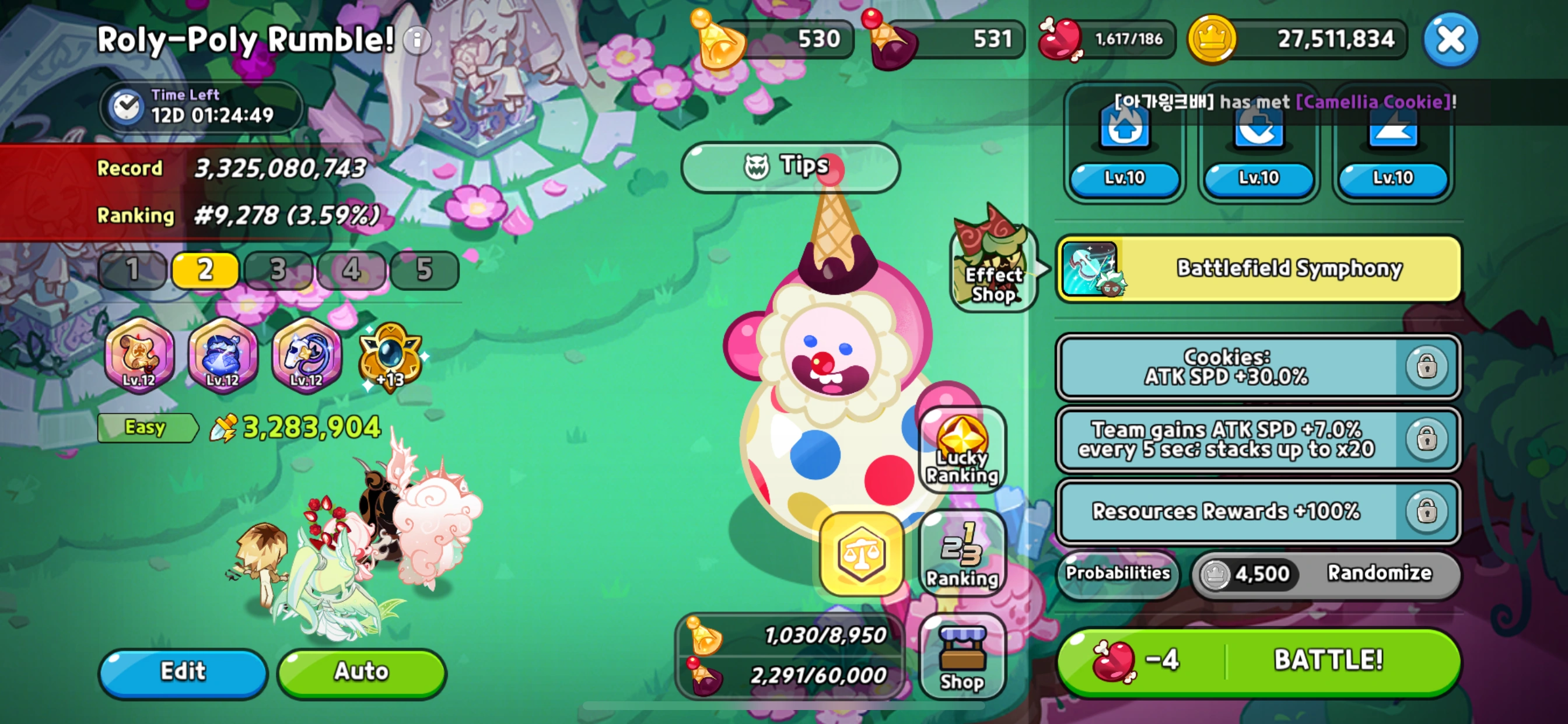Yo if anyone wants a farming team for Roly-Poly Rumble, I have one :3 ...