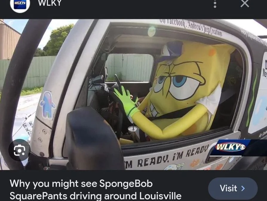 SpongeBob fell off | Fandom