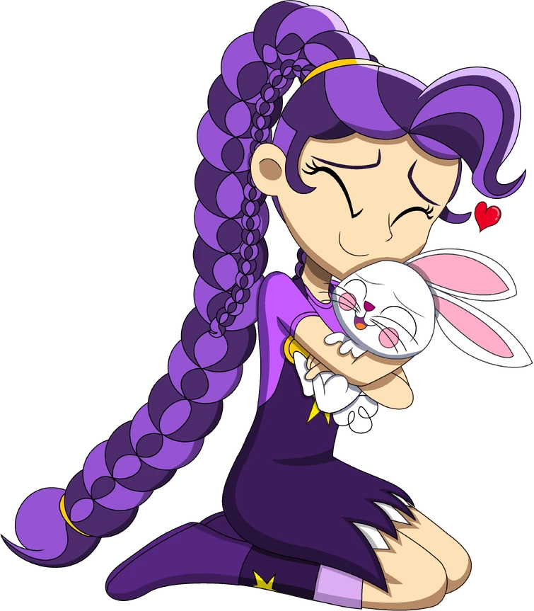 Lily Lovebraids Hugs a Rabbit (EG) (TRANSPARENT) | Fandom