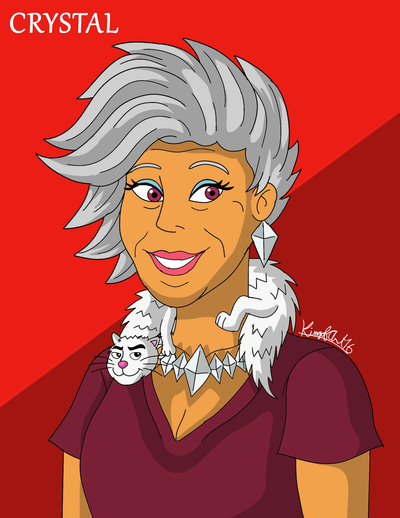 This is my style of Crystal. I made sure had added to her fanart ...