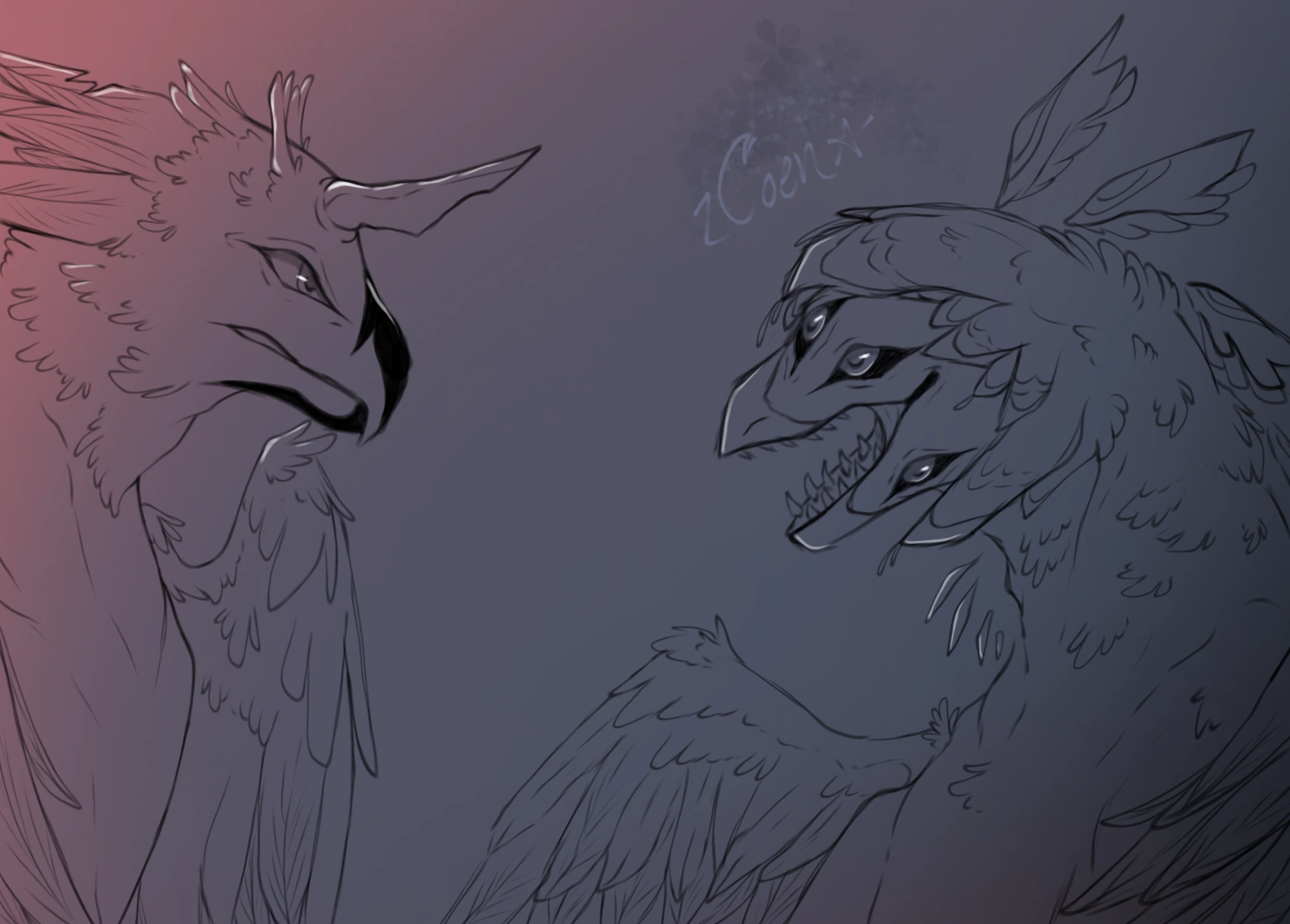 Corvu VS Aole artwork | Fandom