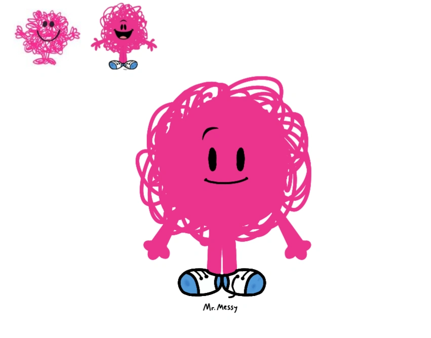 first post + mr messy drawing | Fandom