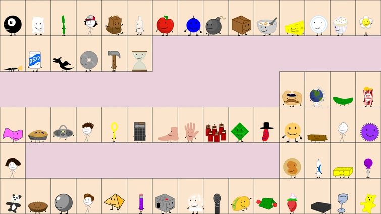 BFDI Recommended Characters VV 20 (VTE) | Fandom