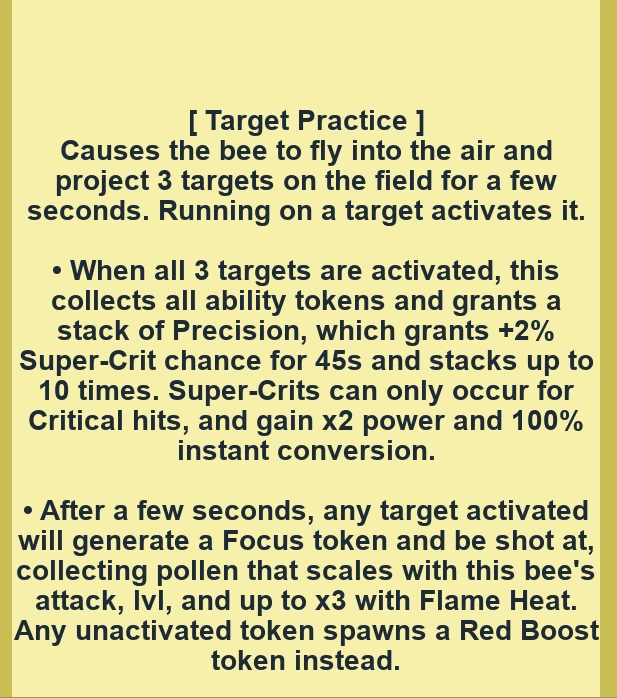 New bees abilities | Fandom
