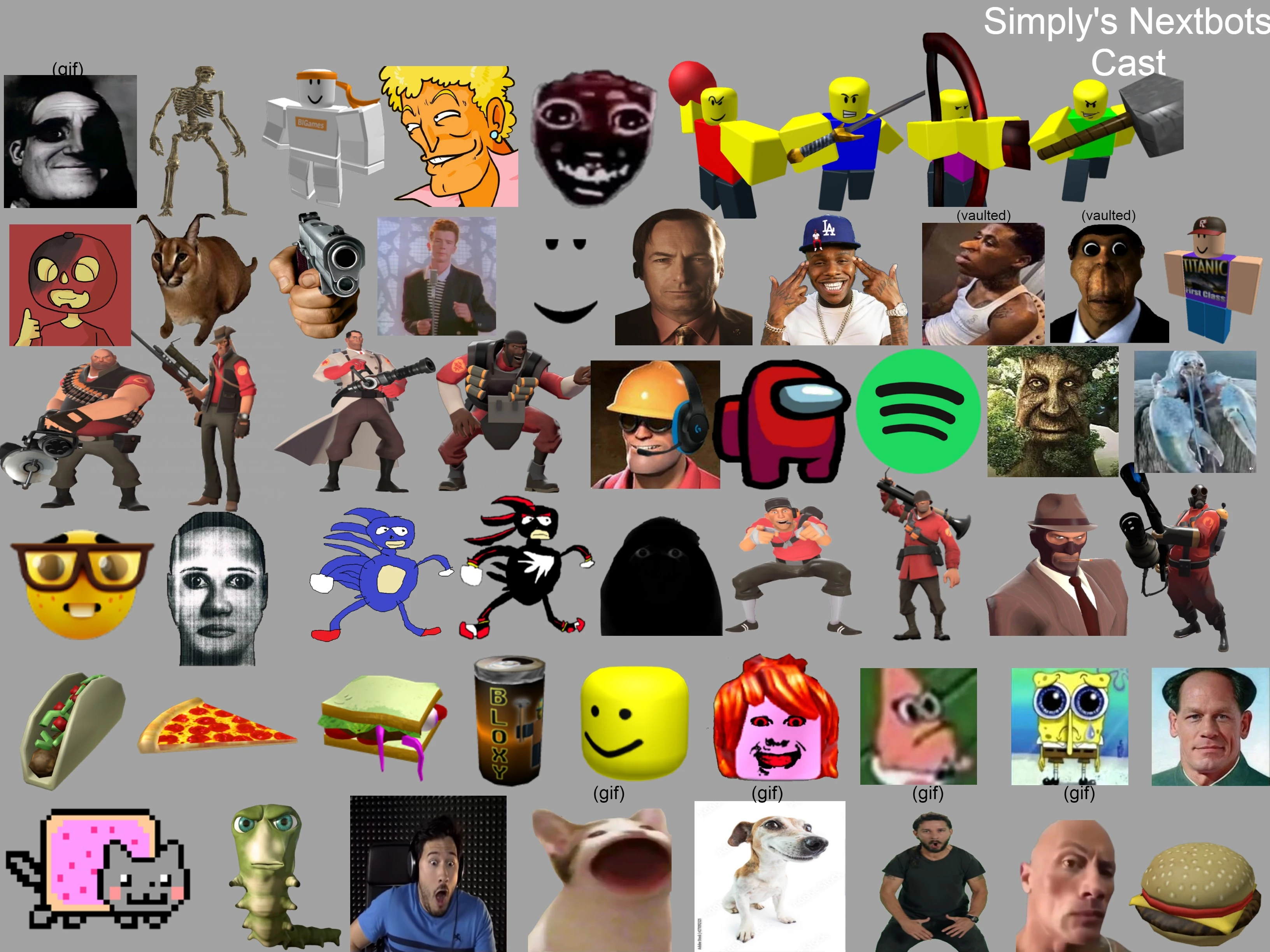 Simply's Nextbots cast | Fandom