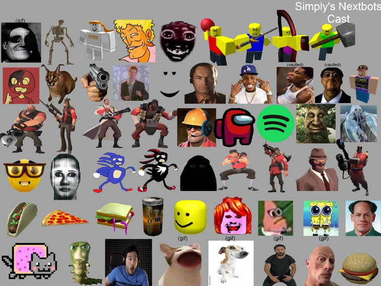 Simply's Nextbots cast | Fandom