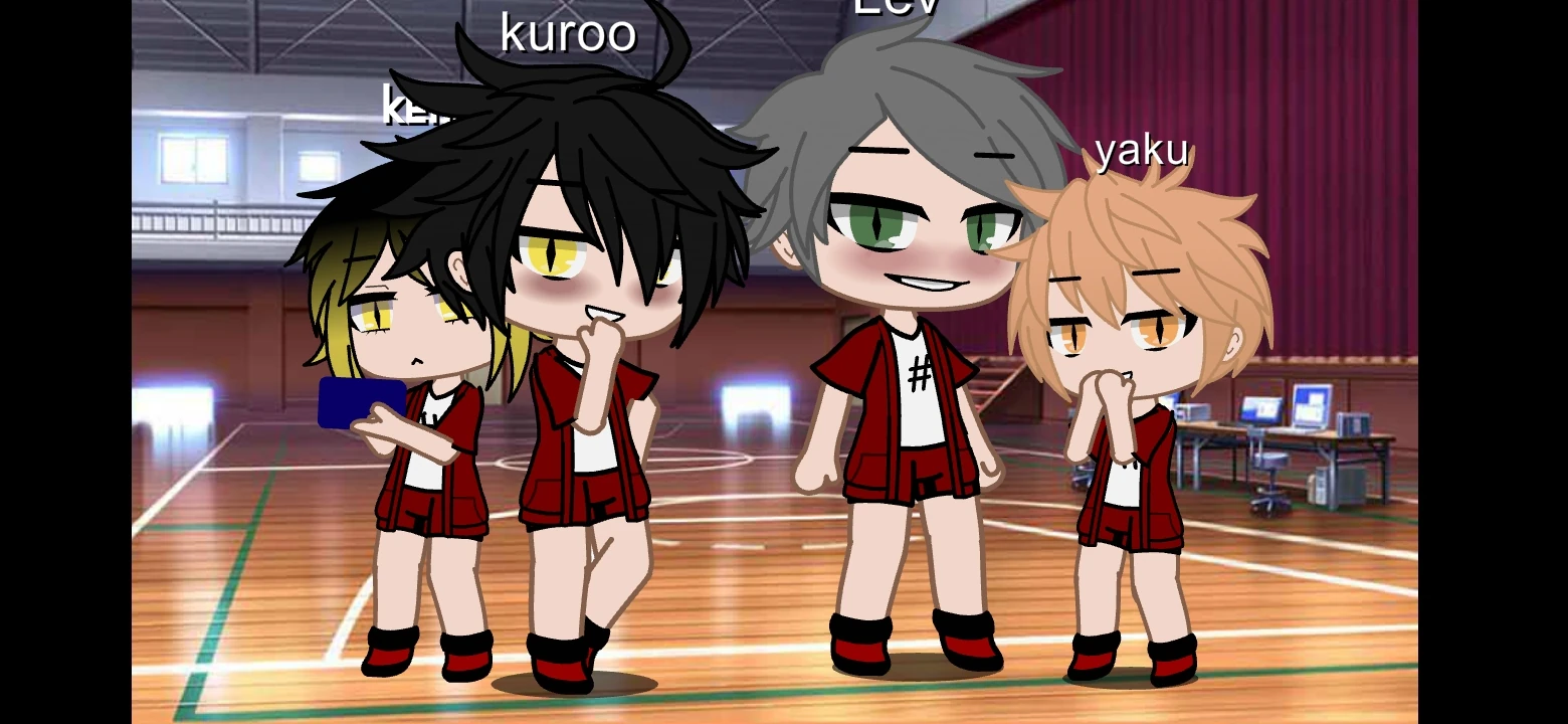 Some haikyuu characters in gacha | Fandom
