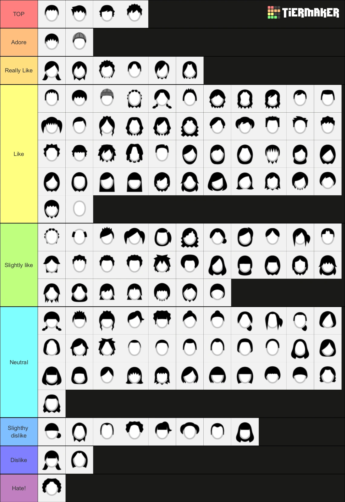 Ranking Mii Features Part 4 : HAIRSTYLES 👦🏻👩🏼👧🏽👨🏿! | Fandom