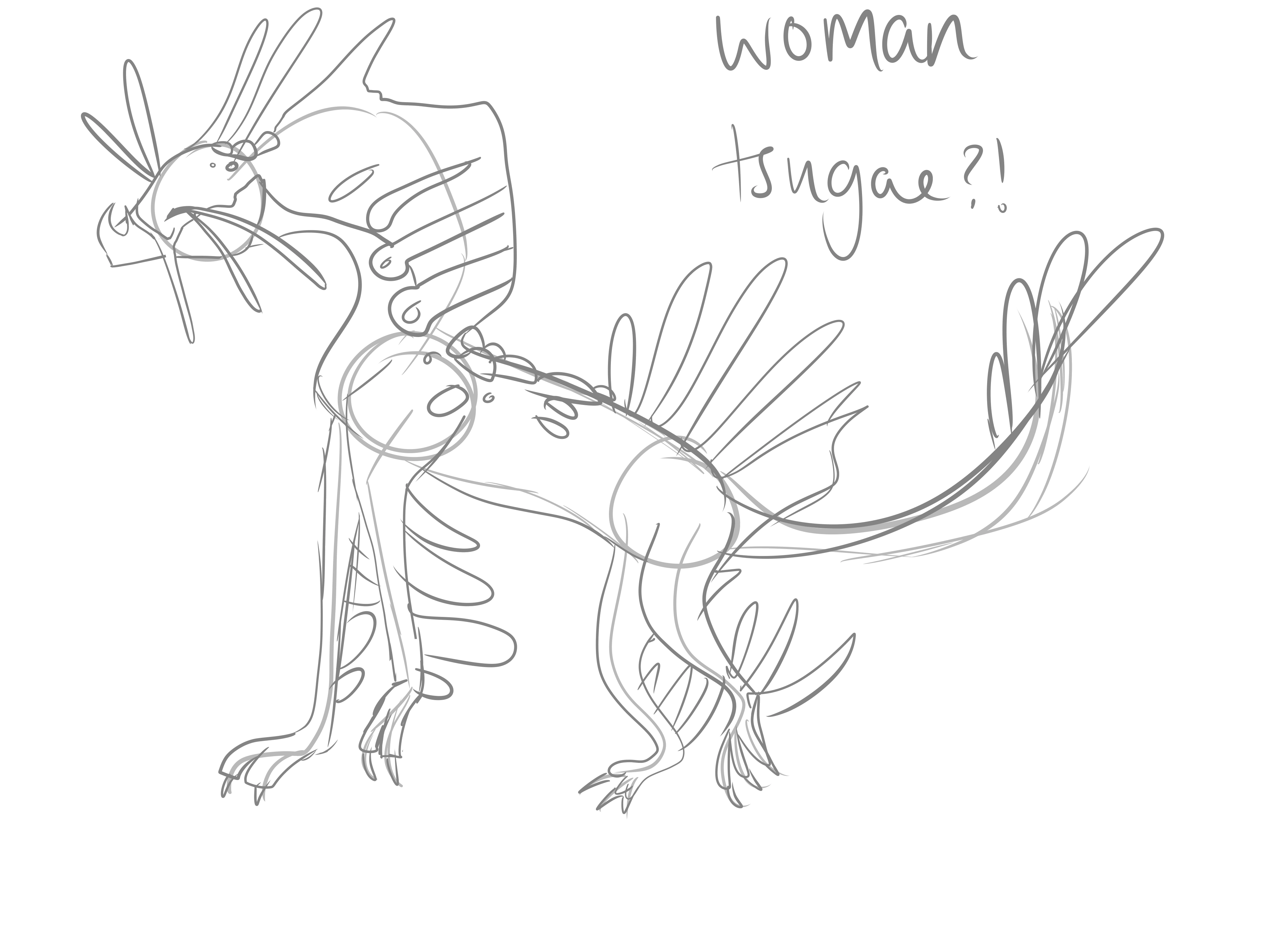 tsugae (sketch, unfinished piece obvi) | Fandom