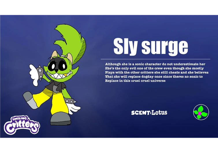 Surge as a smiling critter all phases of plan | Fandom