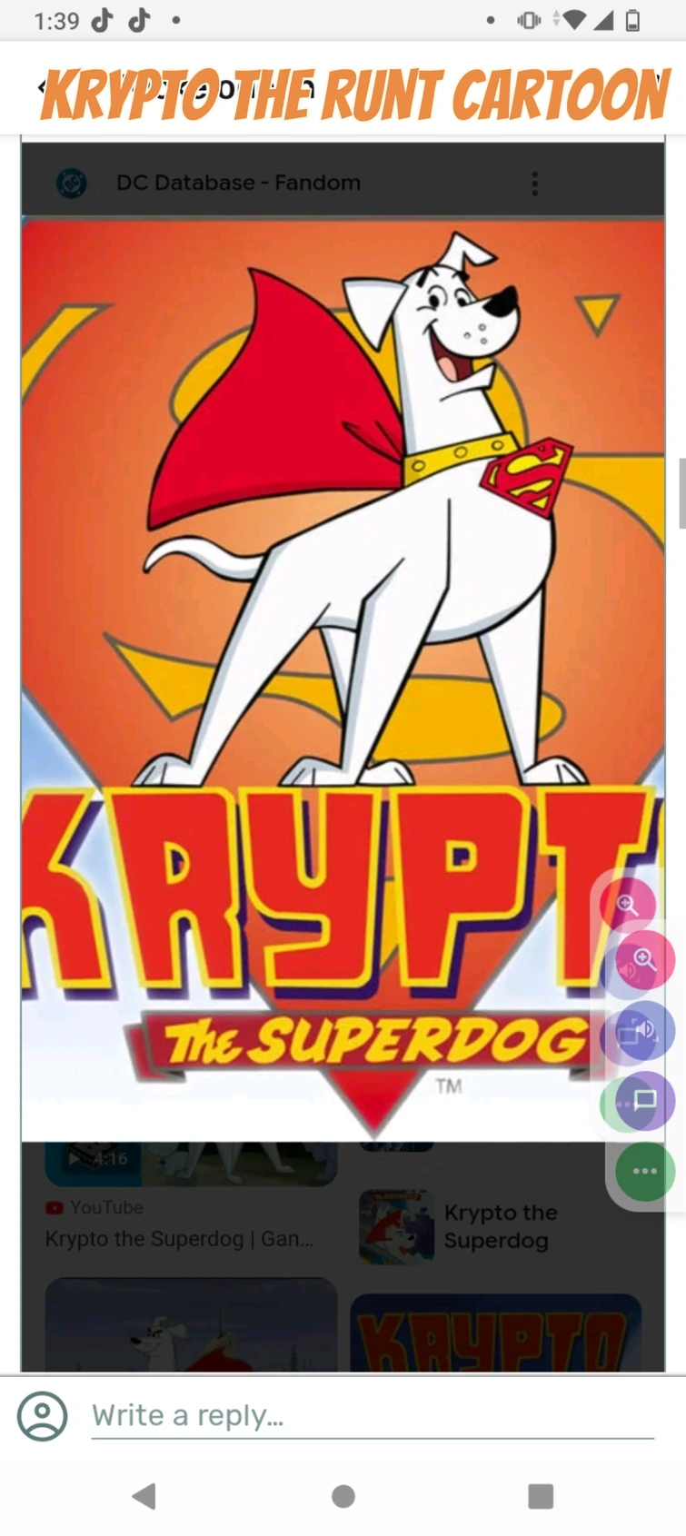 As krypto the superdog is memorable and recognized name | Fandom