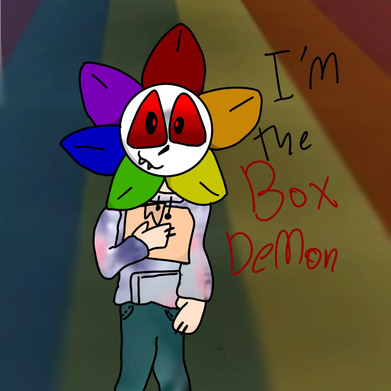 Box Demon Fanart bc why not | Fandom