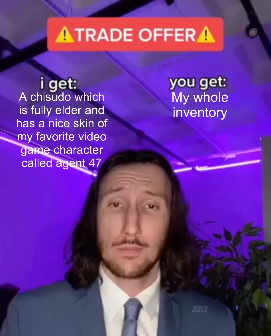 (Repost) A wild trade offer appears (offer is worth over 150k) | Fandom