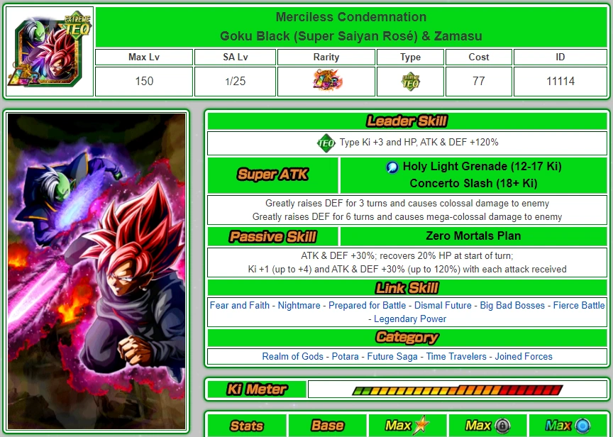 LR TEQ SS Rosé Goku Black & Zamasu EZA Concept | Fandom