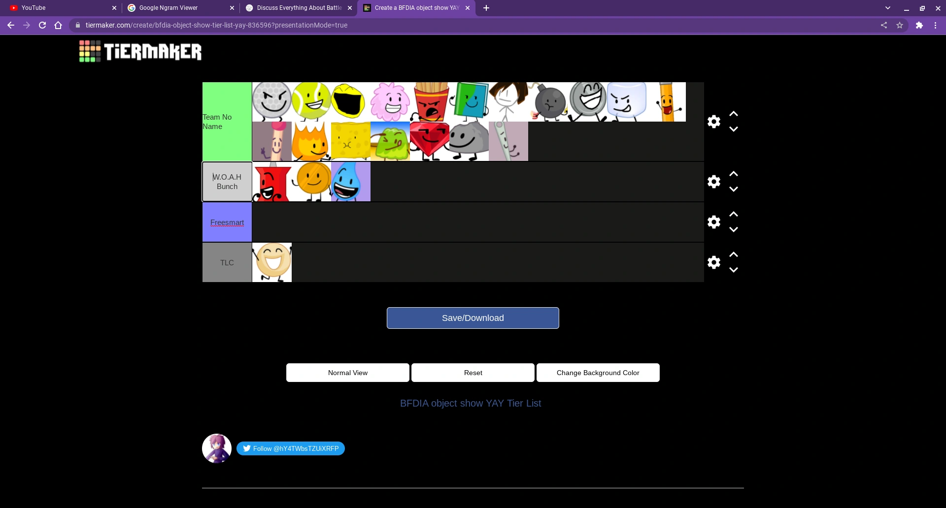 BFDIA Viewer Voting 2 | Fandom