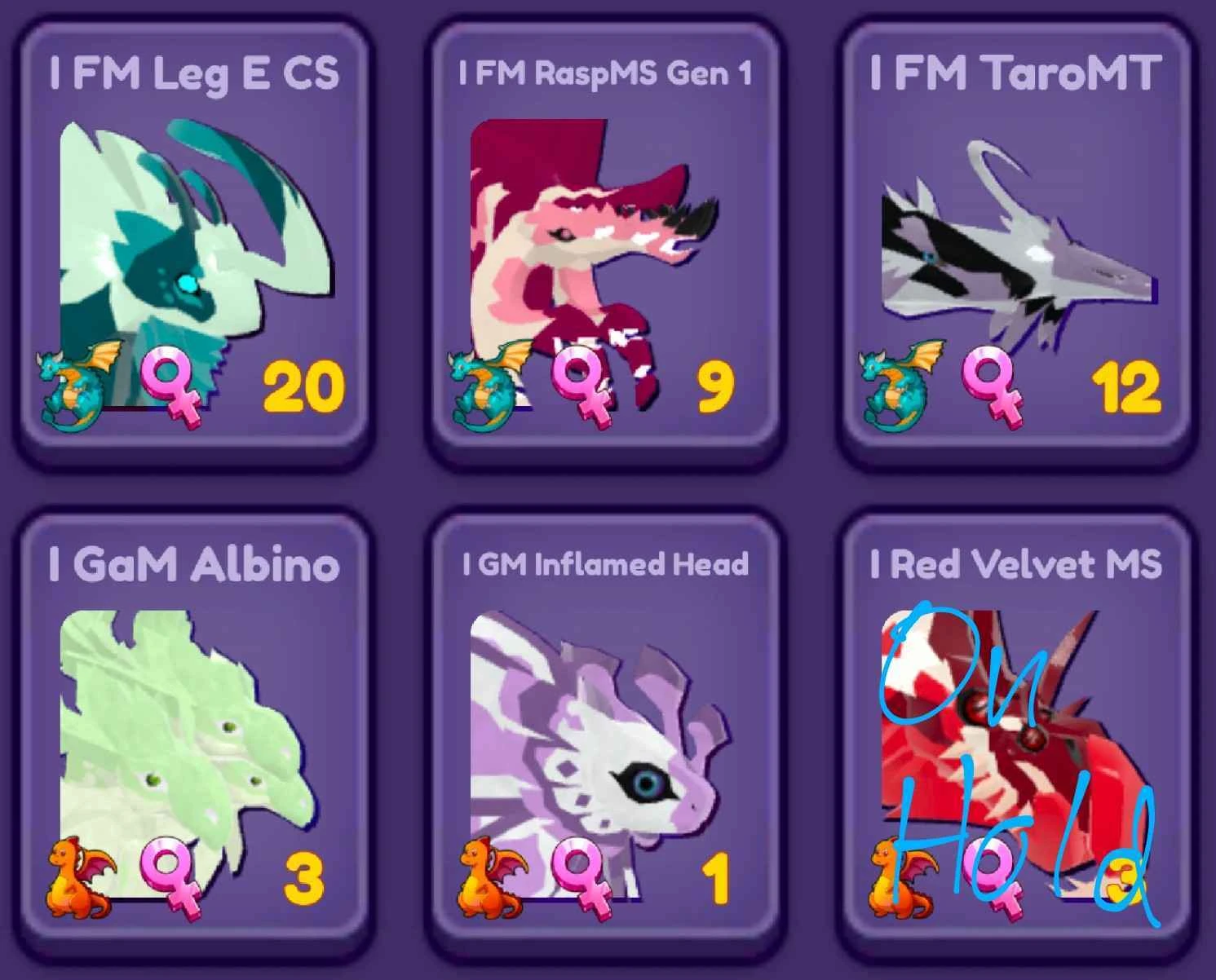Trading/Selling some Themed Dragons | Buying random Bees, Taros and Sylis | Fandom