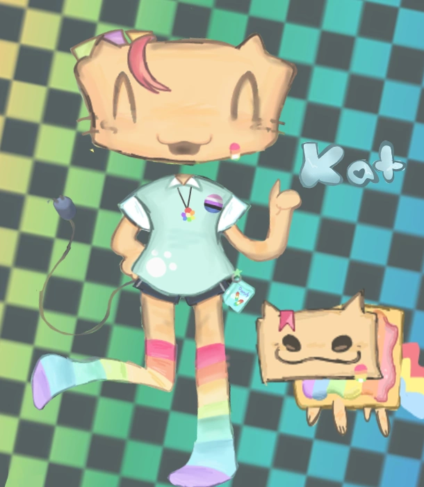 Kat the Folder! #DWWikiMascot | Fandom