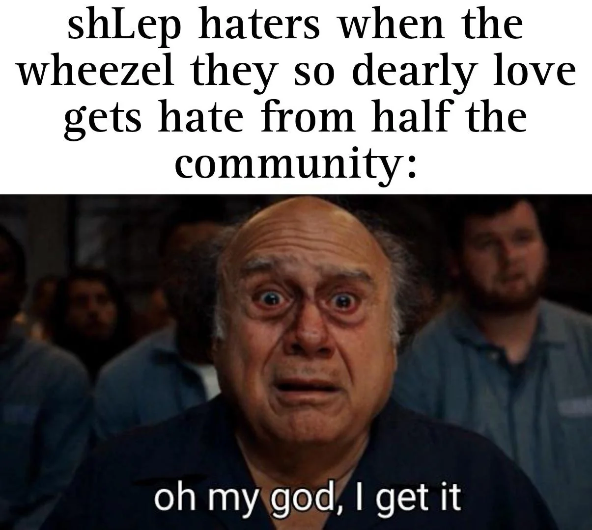shLep haters man | Fandom