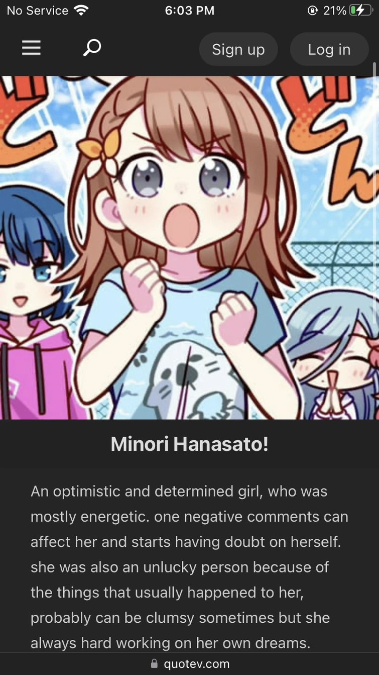 took a which mmj character are you quix | Fandom