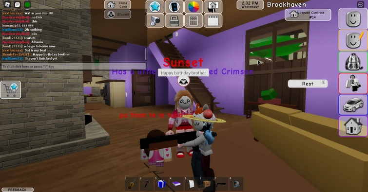 Brookhaven Screenshots, with a weird story. | Fandom