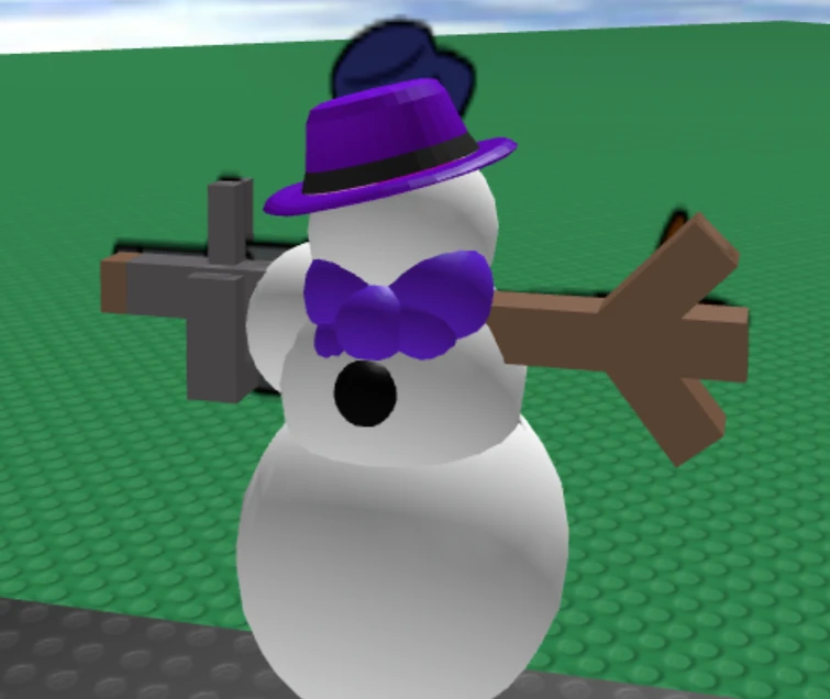 Hey I'm gonna make the snowman guy with gun arm I bretro | Fandom