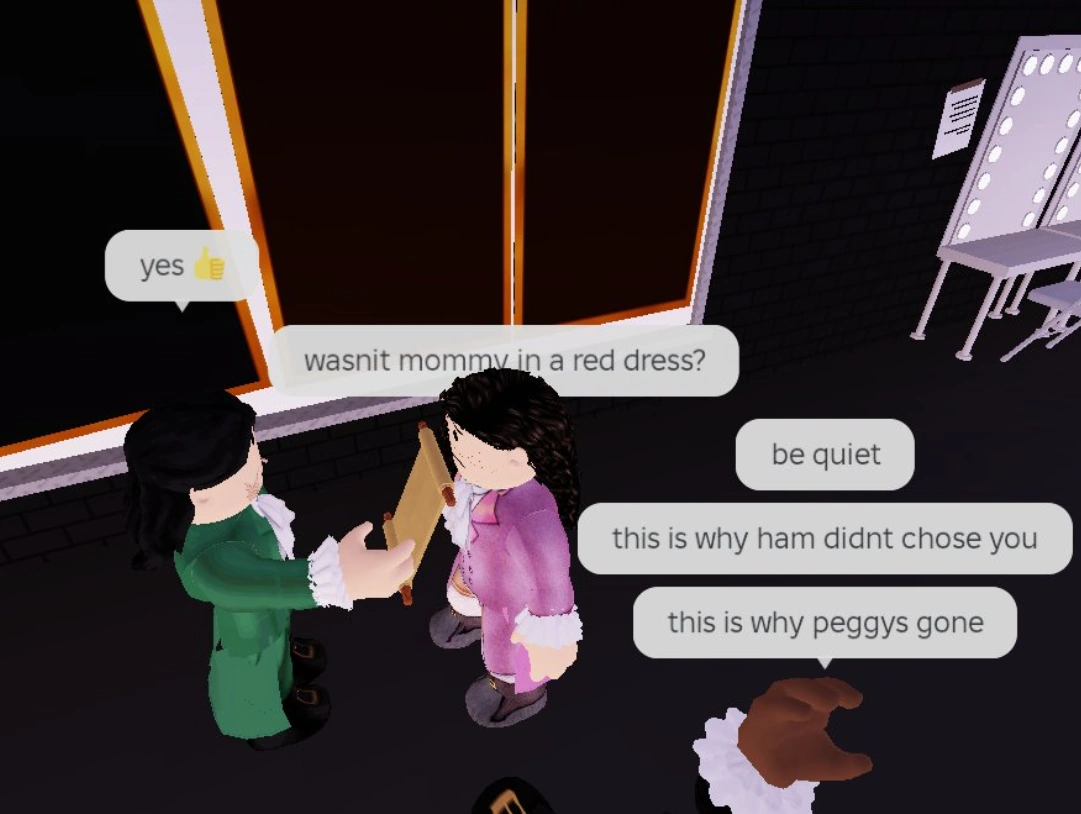 Another gem within my Hamilton Roblox acting career | Fandom