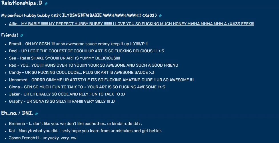 updated my bio again :D | Fandom