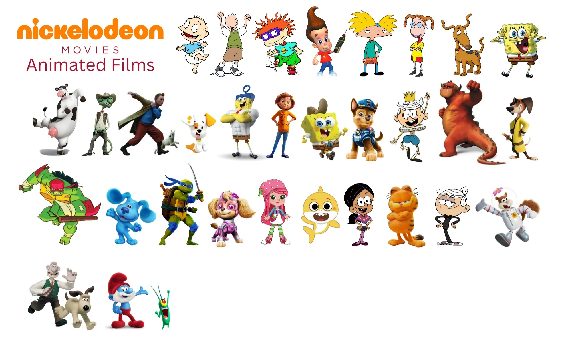 stories turned into where each character represents a film from ...