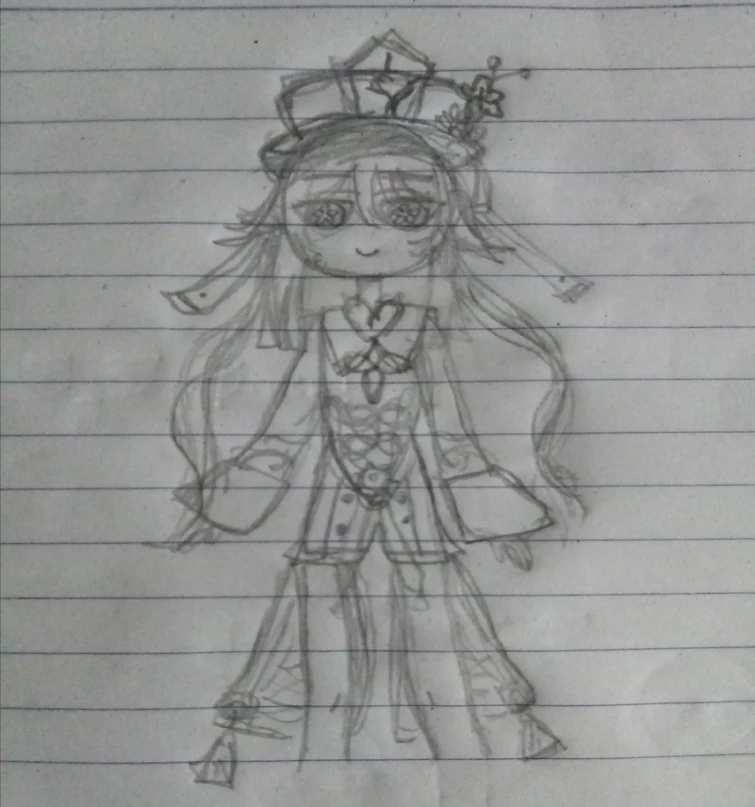 Quick Hu Tao drawing | Fandom