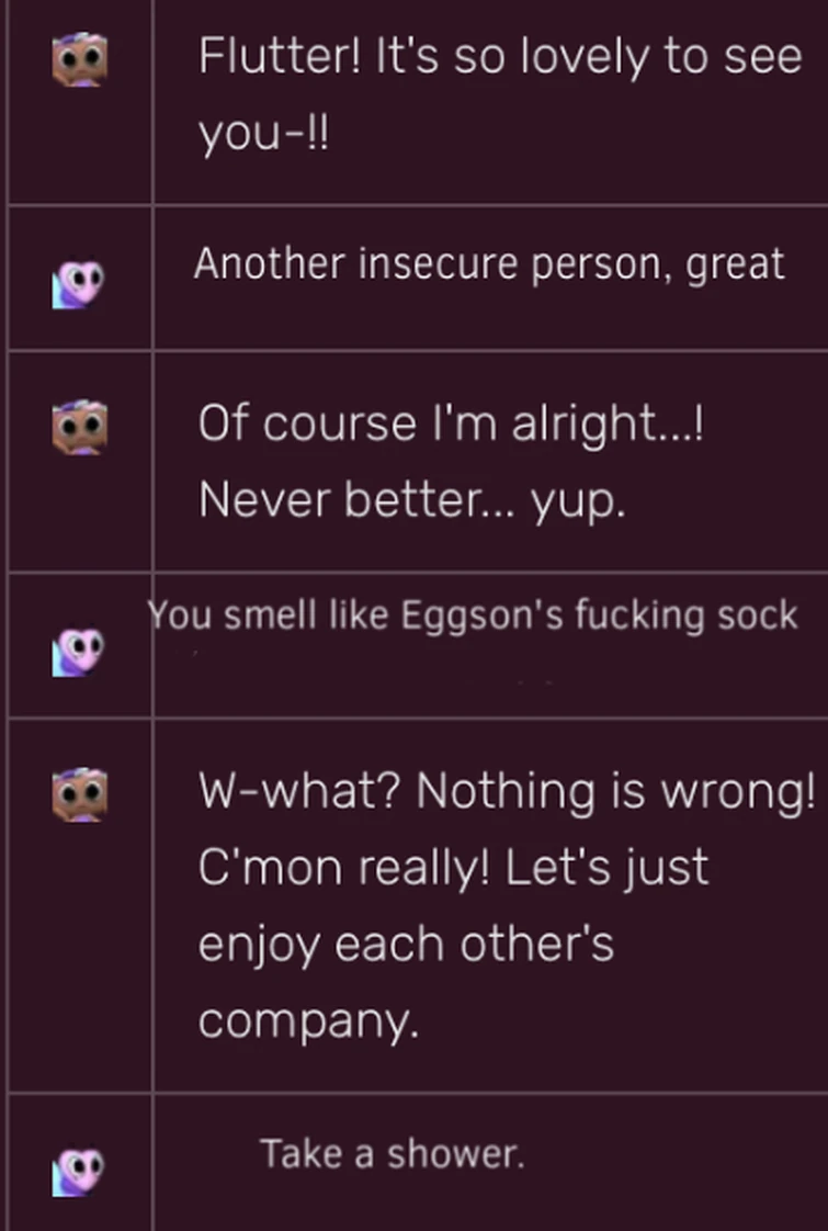 FLUTTER YOU CANT SAY THAT!!! | Fandom