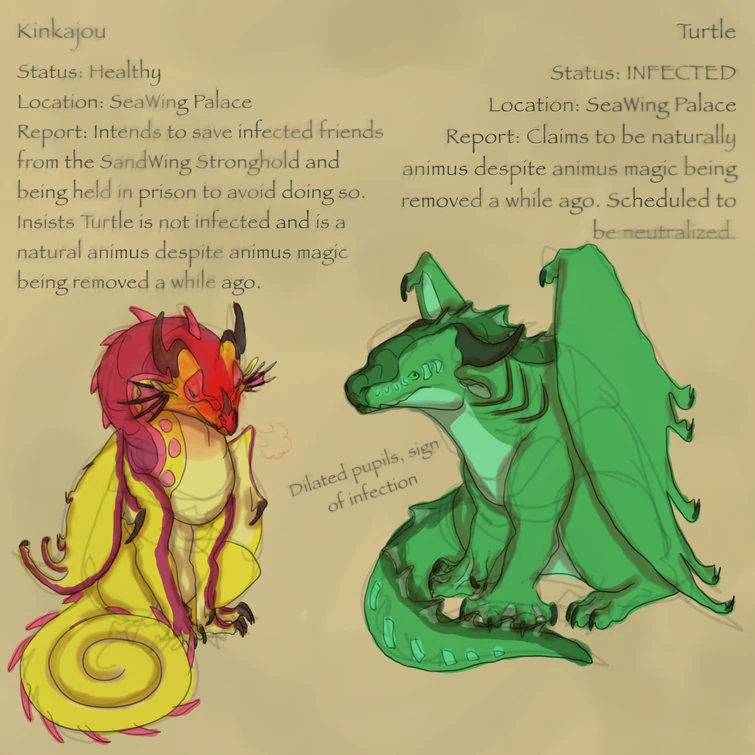 Infection AU but in Wings of Fire Chapter 2; Calling | Fandom