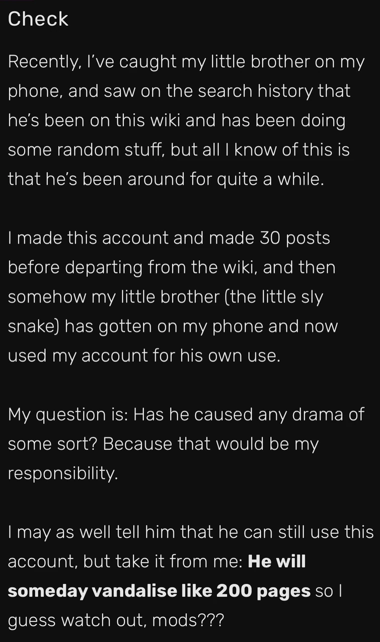 666th post. | Fandom