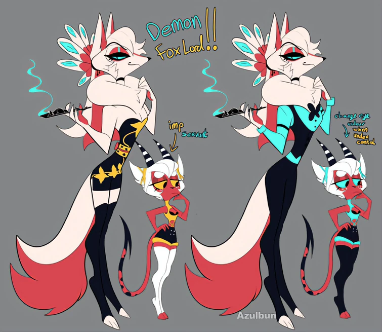 Gonna make a fox demon oc and base it off these | Fandom