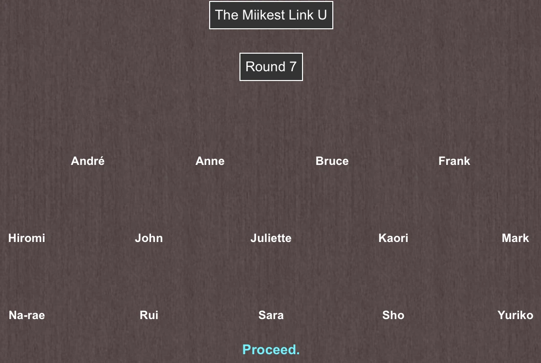 The Miikest Link U: Round 7 | Fandom