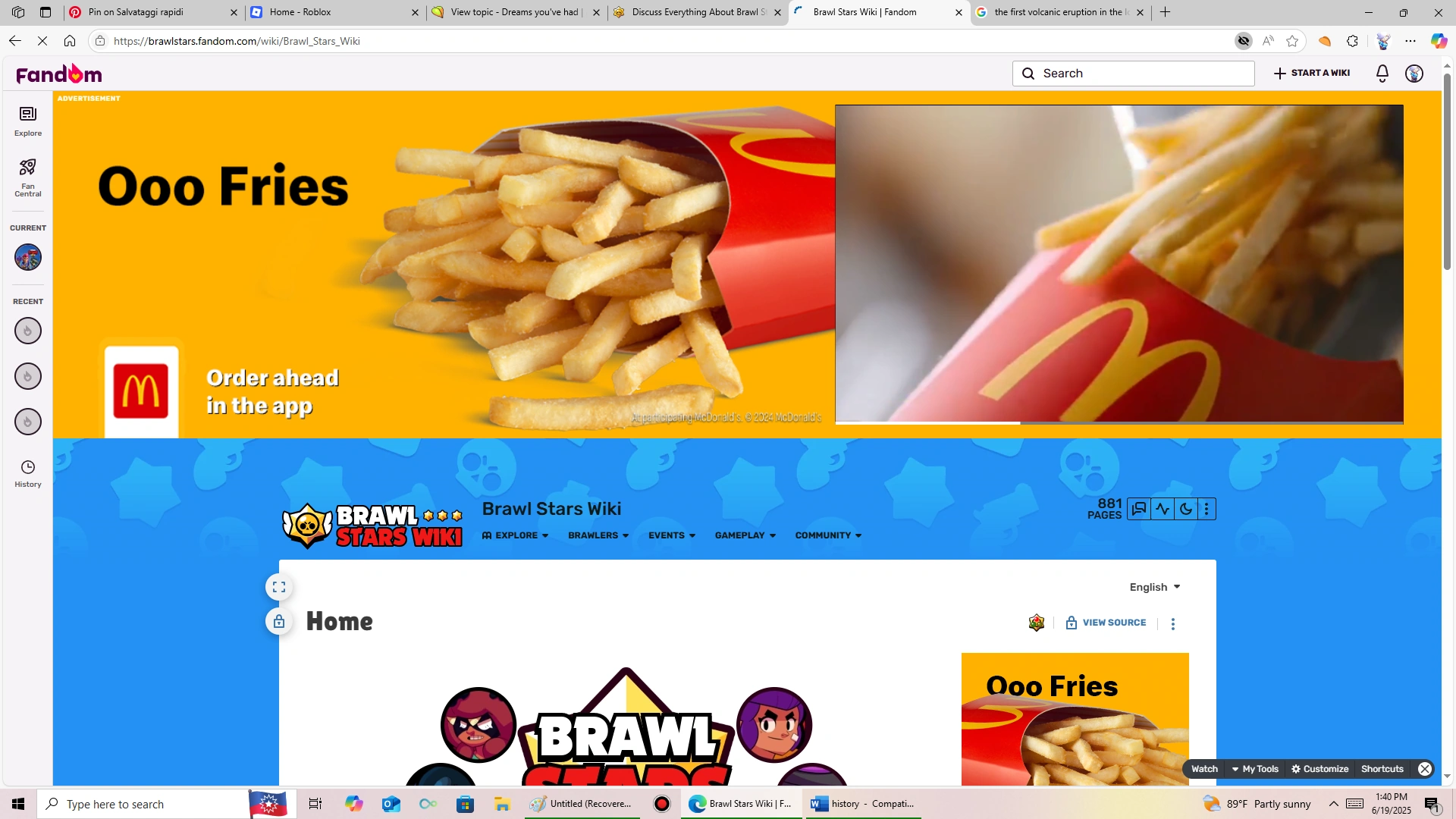 ads going wild brah 💔💔 | Fandom