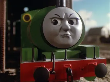 Do you think Percy's cross face was made during the first series? | Fandom