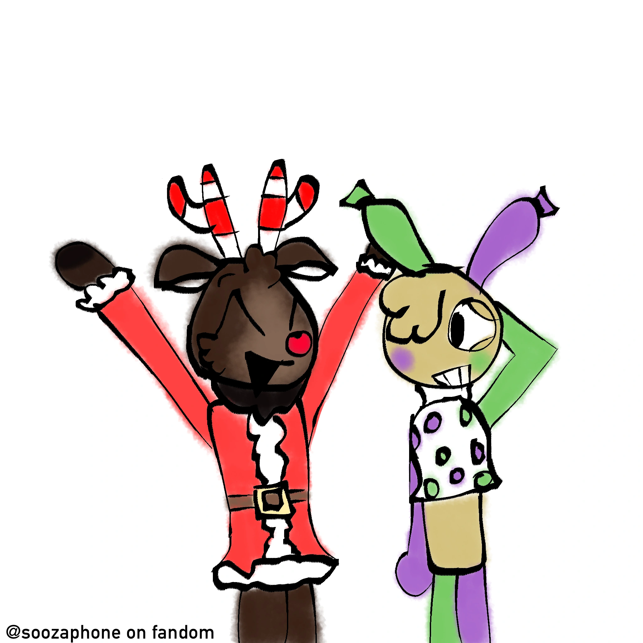 Reindeerballoon (Looey x Rudie) fanart!! | Fandom